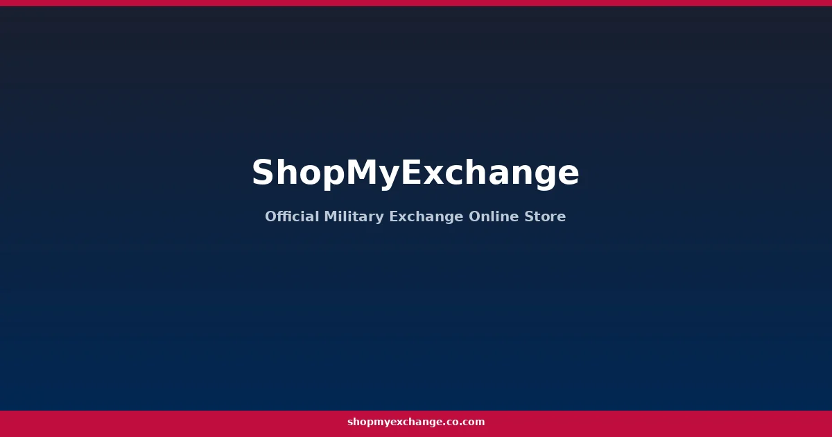ShopMyExchange | AAFES Military Exchange Online Shopping